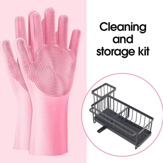 Keuken Afwas Organizer - 2-Tier Sink Caddy voor een Netjes Gootsteen | bol