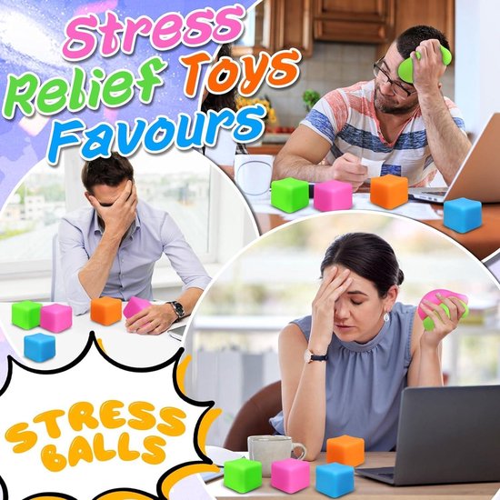 Stressbal fidget-speelgoed squishy antistressbal voor kinderen - Popit ...