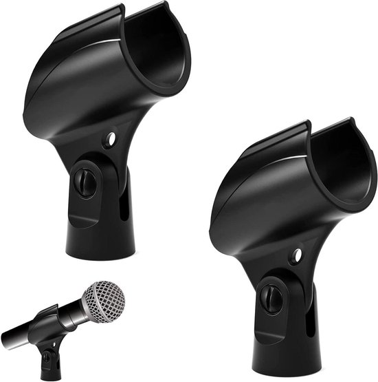 Universele microfoonhouder voor podiumbijeenkomsten, live spraak en ...