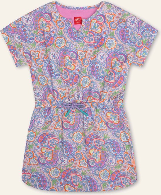 Oilily - Dorty jersey dress - Blauw - 128/8yr | bol