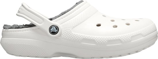Crocs Classic Fuzz Lined Clog Instappers Senior | bol