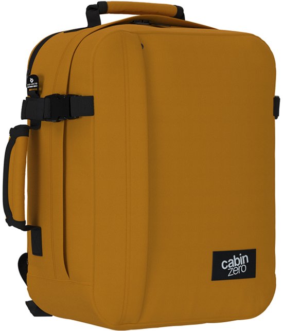 CabinZero Classic Tech 28L Laptop Backpack Orange Chill | bol