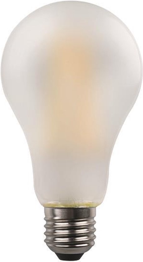 LED Filament lamp | Frosted wit | 4.5W | A60 | E27 - 3000K Warm wit | bol