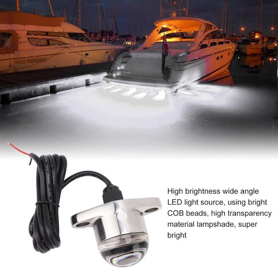LED-boot Onderwaterlicht IP68 Waterdicht - Duurzame Stevige Structuur ...