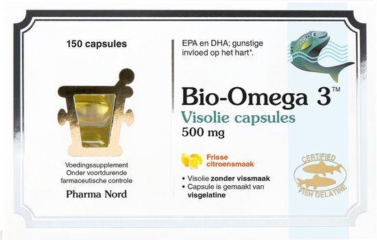 Pharma Nord Bio omega 3 visolie (150ca) | bol