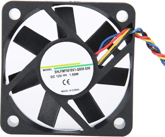 50mm Fan 3800 RPM DC 12 V Koelventilator Warmteafvoer Koellichaam ...