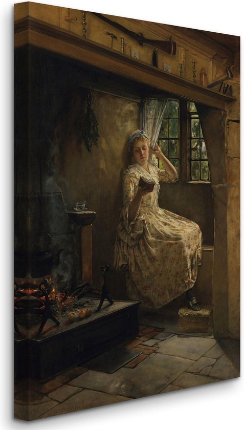 Frank Millet - A Cosey Corner - Een Gezellig Hoekje (1884) - 3:2 | bol
