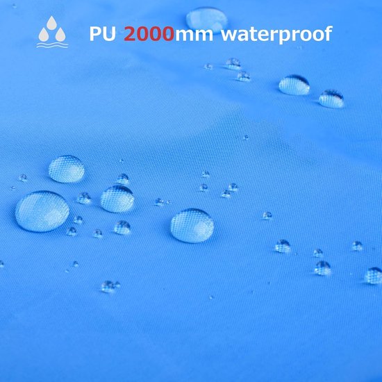 Regenzeil Tarp tentdoek - waterdicht - voor kamperen en wandelen - 1 ...