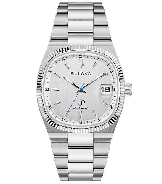 Bulova Super Seville 96B444 Horloge - Staal - Zilverkleurig - Ø 38 mm | bol