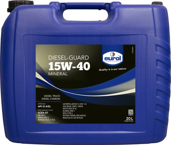 Eurol Diesel-Guard 15W-40 - 1L | bol