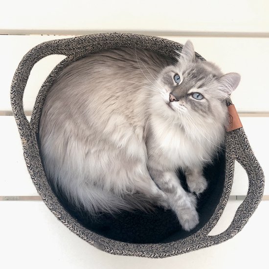 Tod kattenmand 35x35x22cm zwart | bol