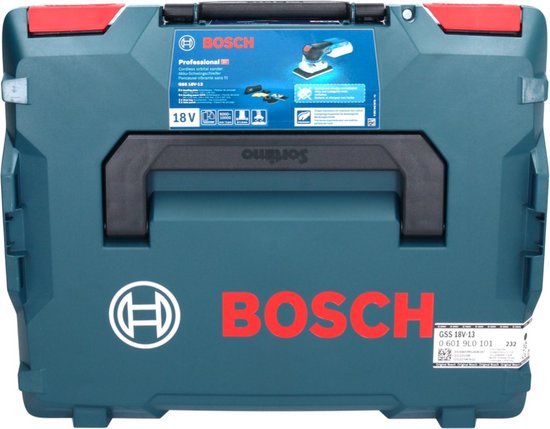 Bosch GSS 18V-13 accu vlakschuurmachine 18 V + 2x accu 5.0 Ah + lader ...