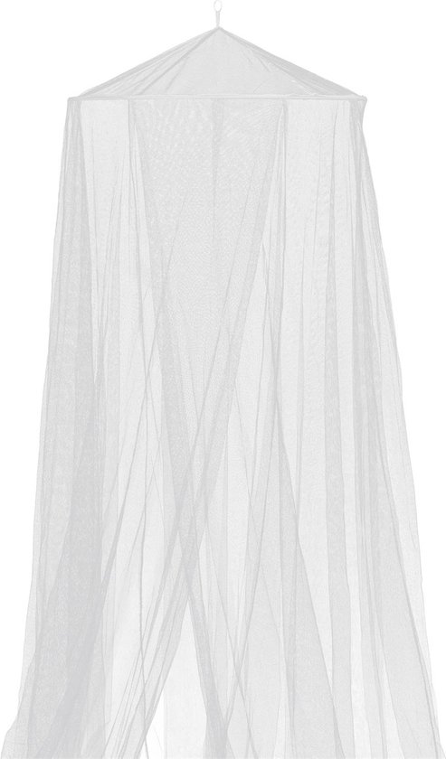 Klamboe 2-persoons wit - Incl. metalen ring en schroefhaak ...