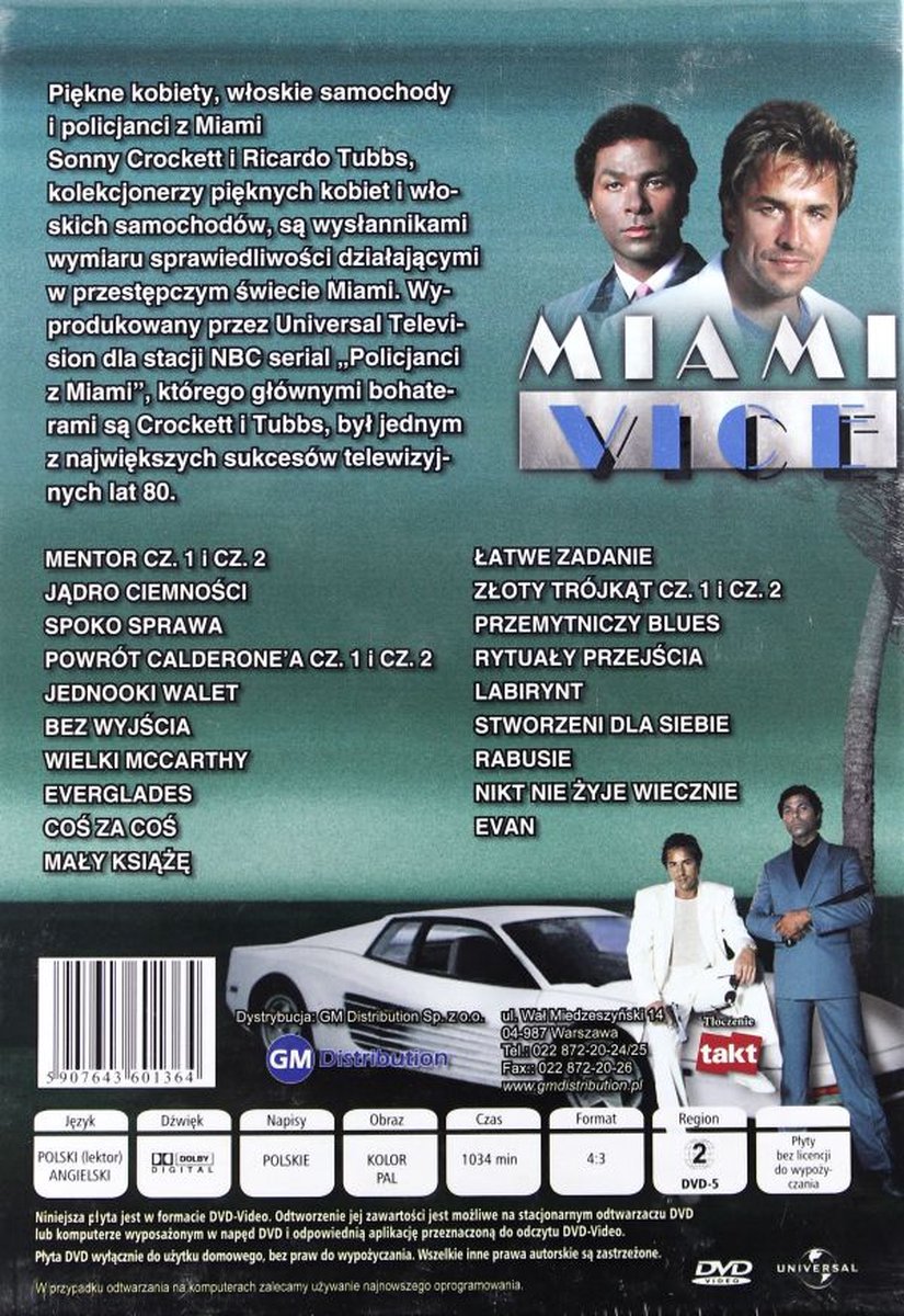 Miami Vice [11DVD] (Dvd), Pirty Lee Jackson | Dvd's | bol