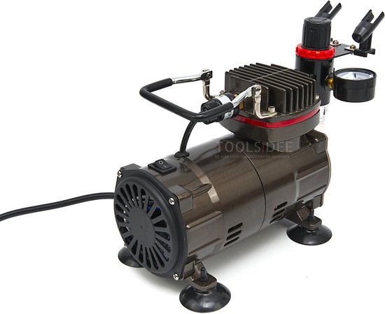 HBM Airbrush Compressor Set 110 Watt | bol