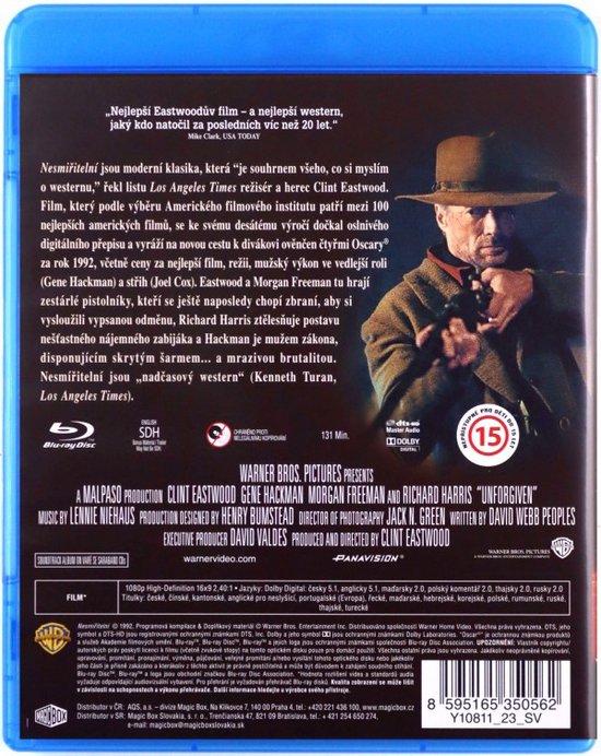 Unforgiven [Blu-Ray] (Blu-ray), Gene Hackman | Dvd's | bol