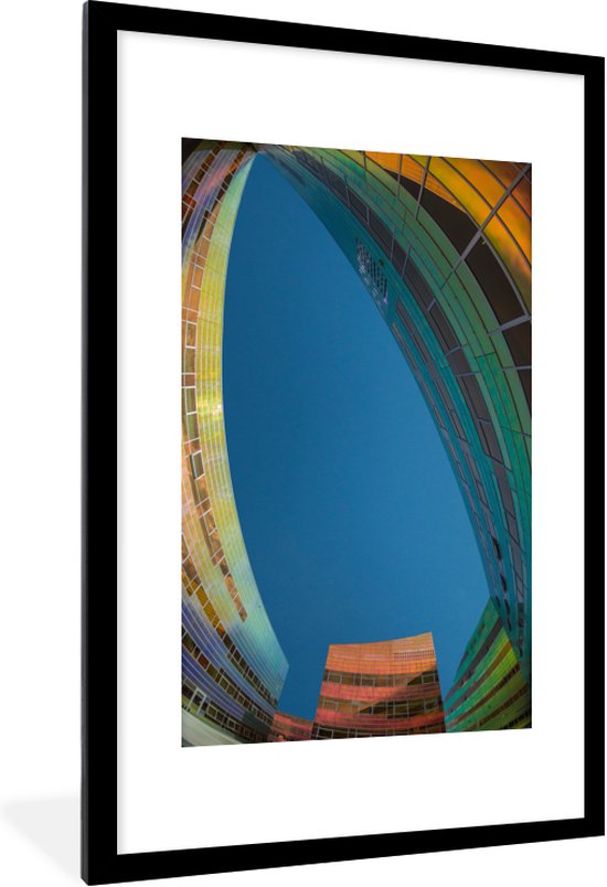 Fotolijst incl. Poster - Blue emptiness - 60x90 cm - Posterlijst | bol