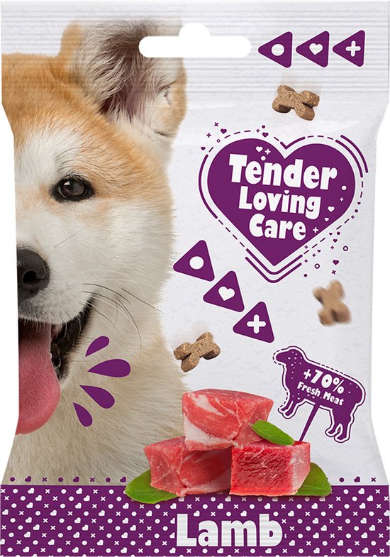 Duvoplus - Hondensnack - Hond - Tlc Soft Snack Lam 100g - Display - 1st | bol.