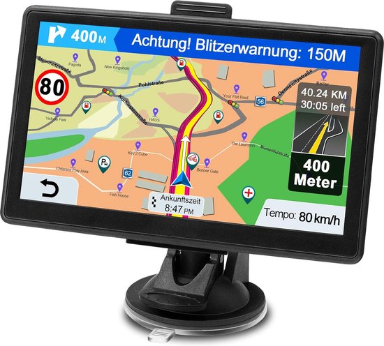Jimtour - Auto/Vrachtwagen Navigatiesysteem 2023 - GPS Navigatie - 7 ...