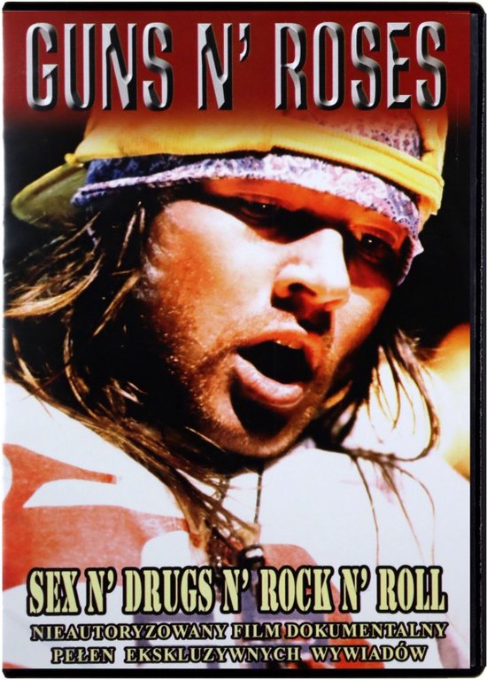 Guns N Roses Sex N Drugs N Rock N Roll Dvd Dvd Sara Martins Dvds Bol