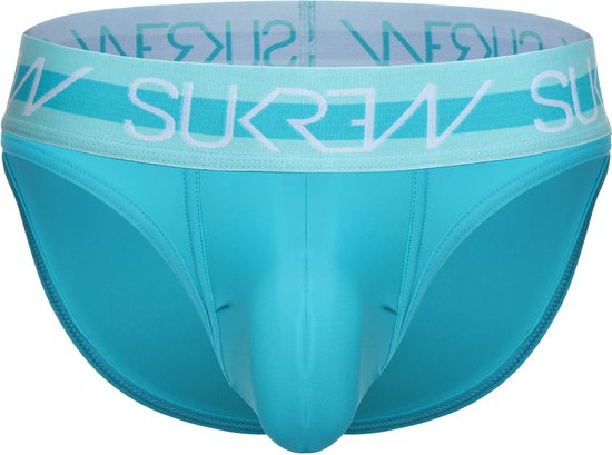 Sukrew Classic Slip Scuba Blauw - Maat M - Heren Ondergoed - Vergrotend ...
