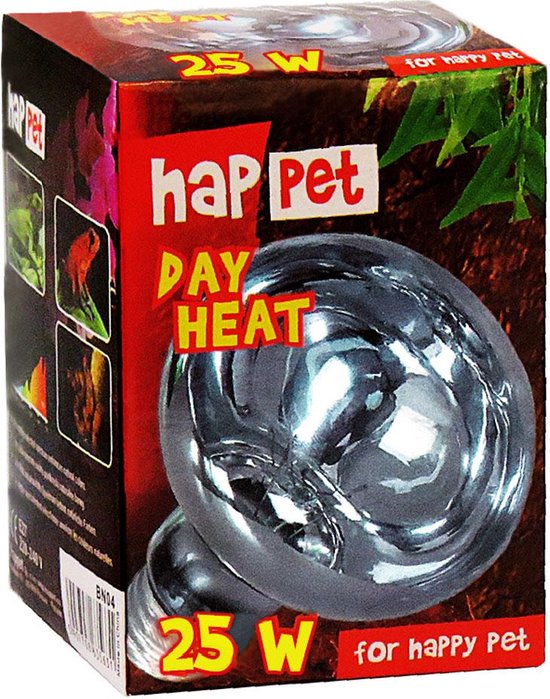 Happet BN01 - Terrariumverlichting - Terra Day Heat bulb 25W | bol.com