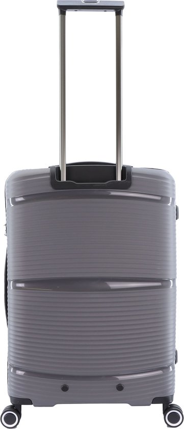 Saxoline Harde Koffer / Trolley / Reiskoffer - 65 cm (Medium) - Taupe ...