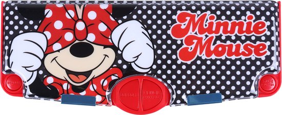 DISNEY Minnie Mouse - Rode Etui, kunststof | bol