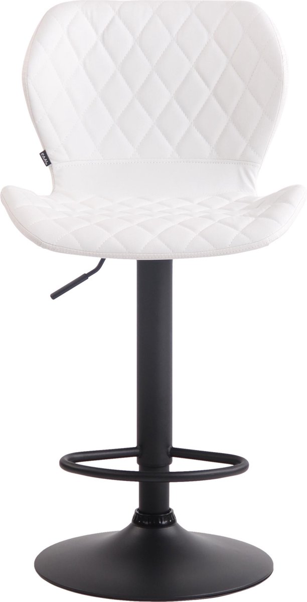 CLP Cork Barkruk - Kunstleer zwart wit | bol.