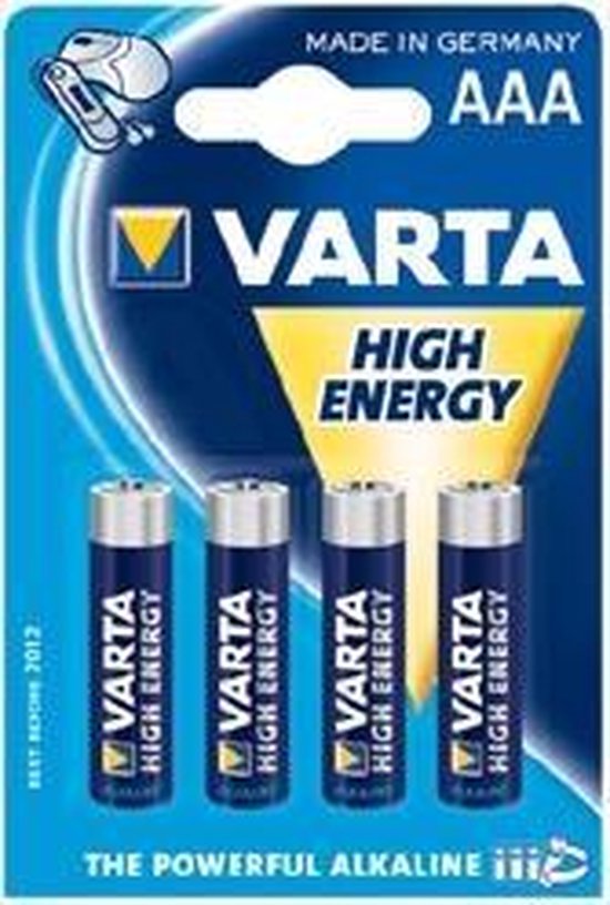 Varta High Energy AAA Wegwerpbatterij Alkaline | bol.com