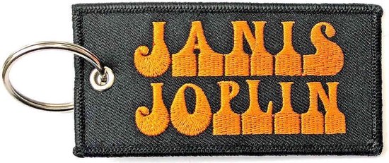 Janis Joplin - Logo Sleutelhanger - Zwart | bol