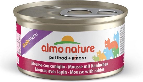 Almo Nature Natvoer voor Katten - Daily Menu Mousse - 24 x 85g | bol.com