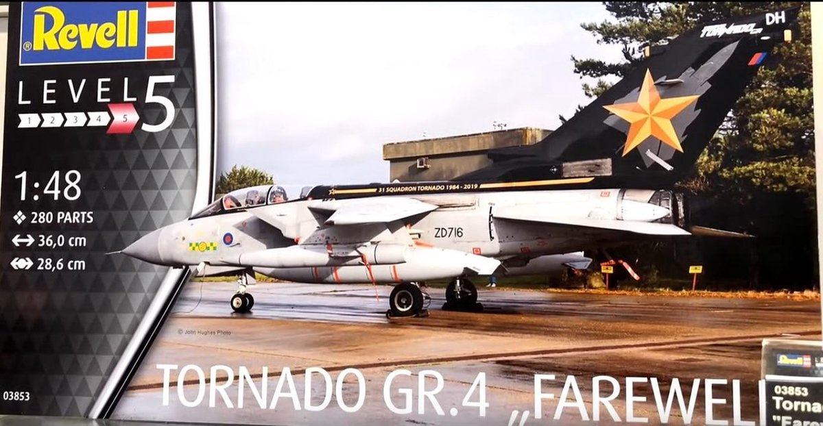 1:48 Revell 03853 Tornado GR.4 "Farewell" Plastic kit | bol.com