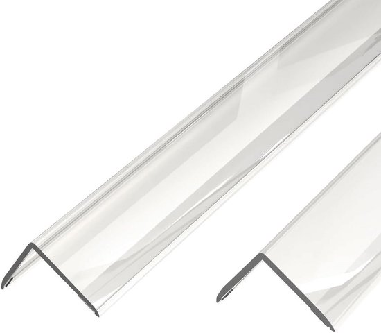 Transparant Zelfklevend Hoekprofiel PVC voor Wand- en Hoekbescherming ...