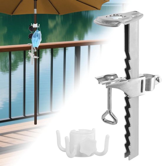 Parasol Houder voor Balkon en Terras - Instelbaar en Verlengd ...