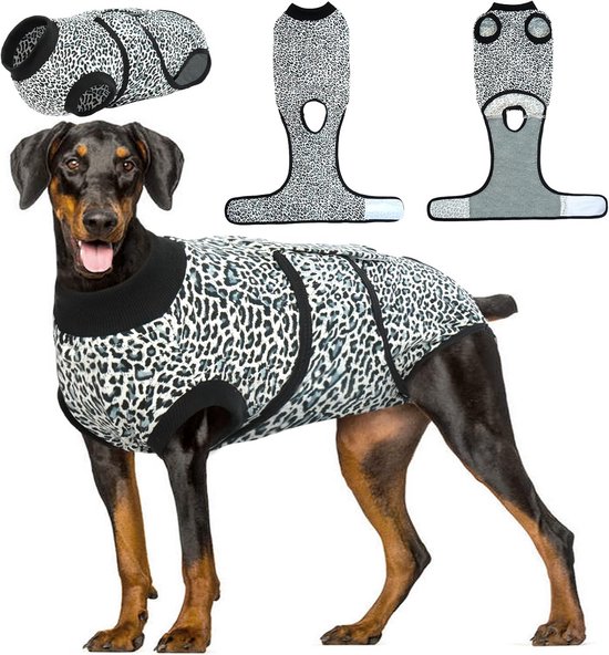 Herstelpak Hond na Operatie: Zacht, Ademend Chirurgisch Onesie voor Reu ...