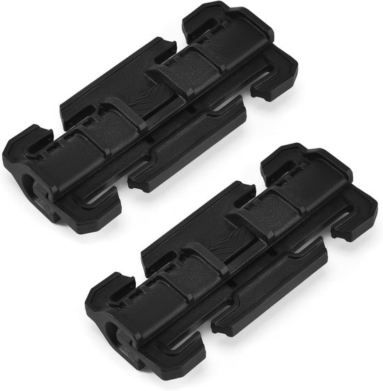 Molle-accessoires set - 2 stuks afneembare Molle-tas met snelle ...