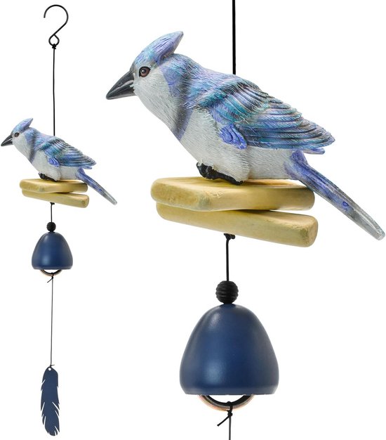 Decoratieve Vogel Windgong voor Tuin en Buiten - Geluk Brenger Windklok ...
