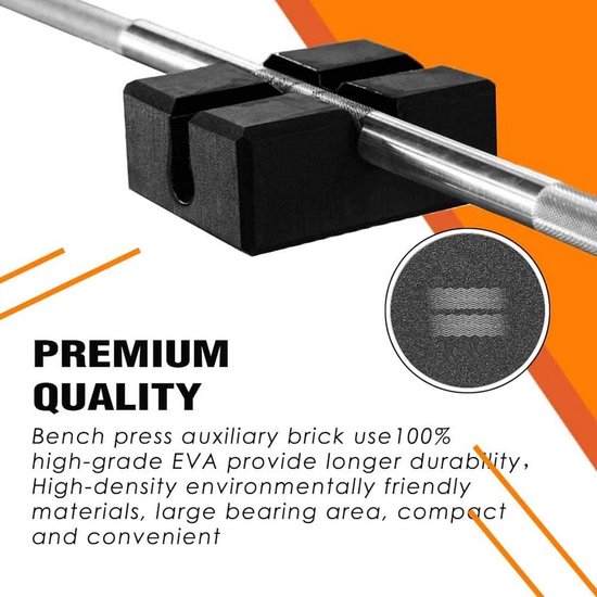 Verstelbare EVA Foam Squat Bankdruk Blok voor Fitness & Krachttraining ...