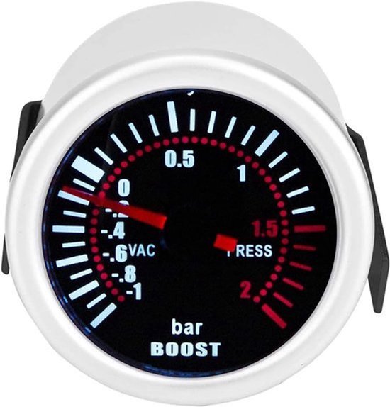 KARZO - 2 inch 12V universele auto LED Digital PSI Turbo Boost meter -... | bol