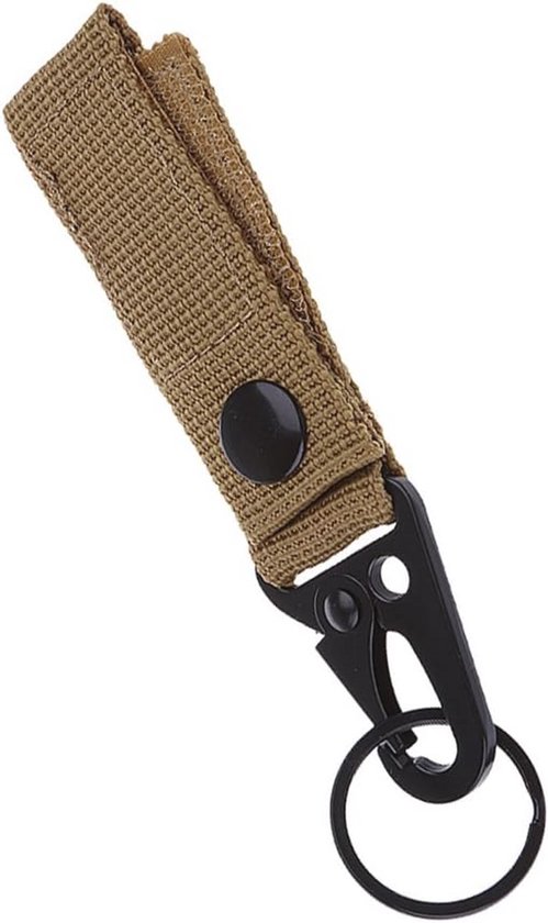 Molle WEBBING Riemclip Sleutelhouder 5 cm - Kaki | bol