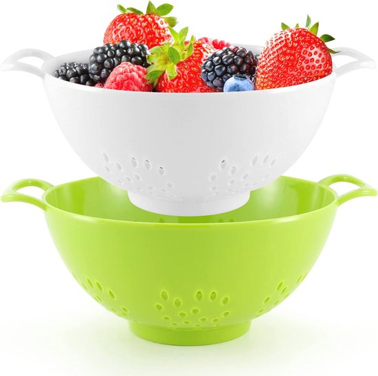 Mini Vergiet 6 Inch - 2 Pack Groen en Wit | bol