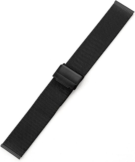 Watch Band 22mm Vervanging - Rvs Metalen Raster Strap - Snelle ...