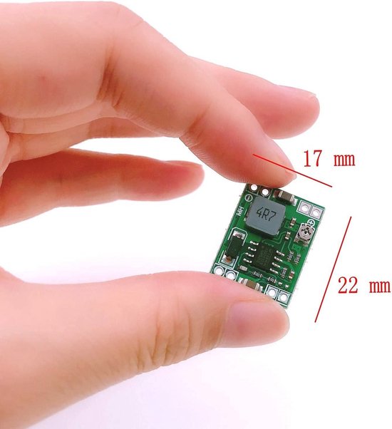 Mini DC-DC Buck Converter Module - 10 Stuks Instelbare Step-down ...