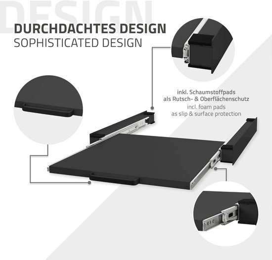 Universeel Tussenframe voor Wasmachine en Droger met Uitschuifbare ...