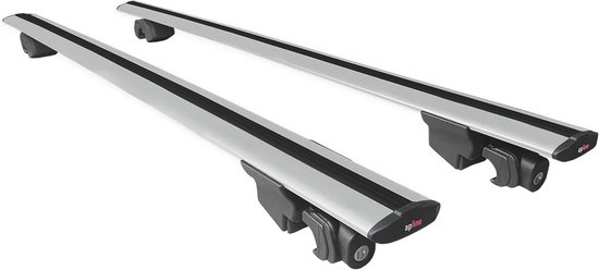 Dakdrager en bagagedrager voor voertuigen met dakrails - Aluminium ...