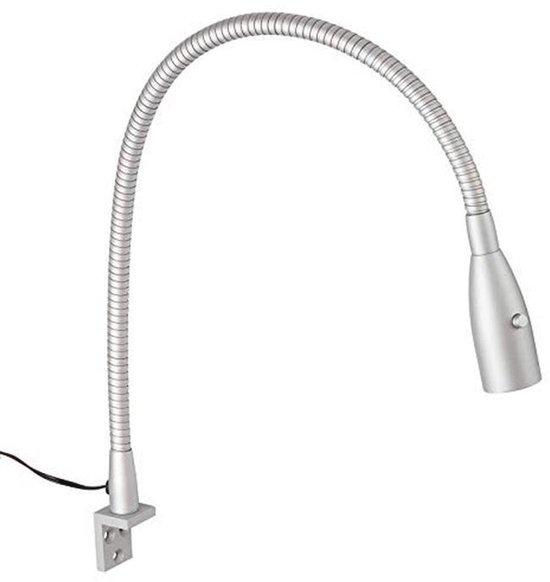 Moderne LED leeslamp met flexibele arm en schakelaar - 12V / 1W / Warm ...