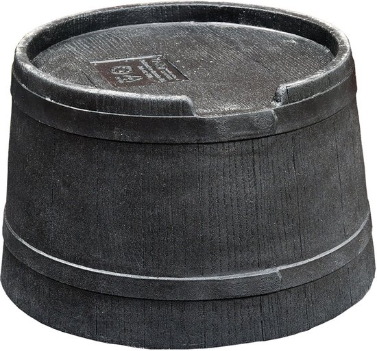 Regenton Voet - Roto 50 + 80 liter - Zwart | bol