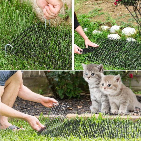 Unyqoos® Effectieve tuinmatten voor het afweren van dieren en ...
