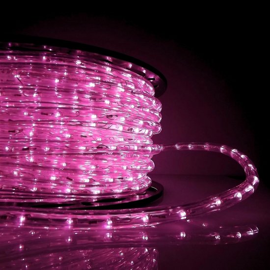 50 Meter Flexibele LED Lichtslang Roze Op Maat Te Knippen IP67 Binnen ...